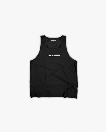 OFF RUNNING Team Performance Singlet - Black